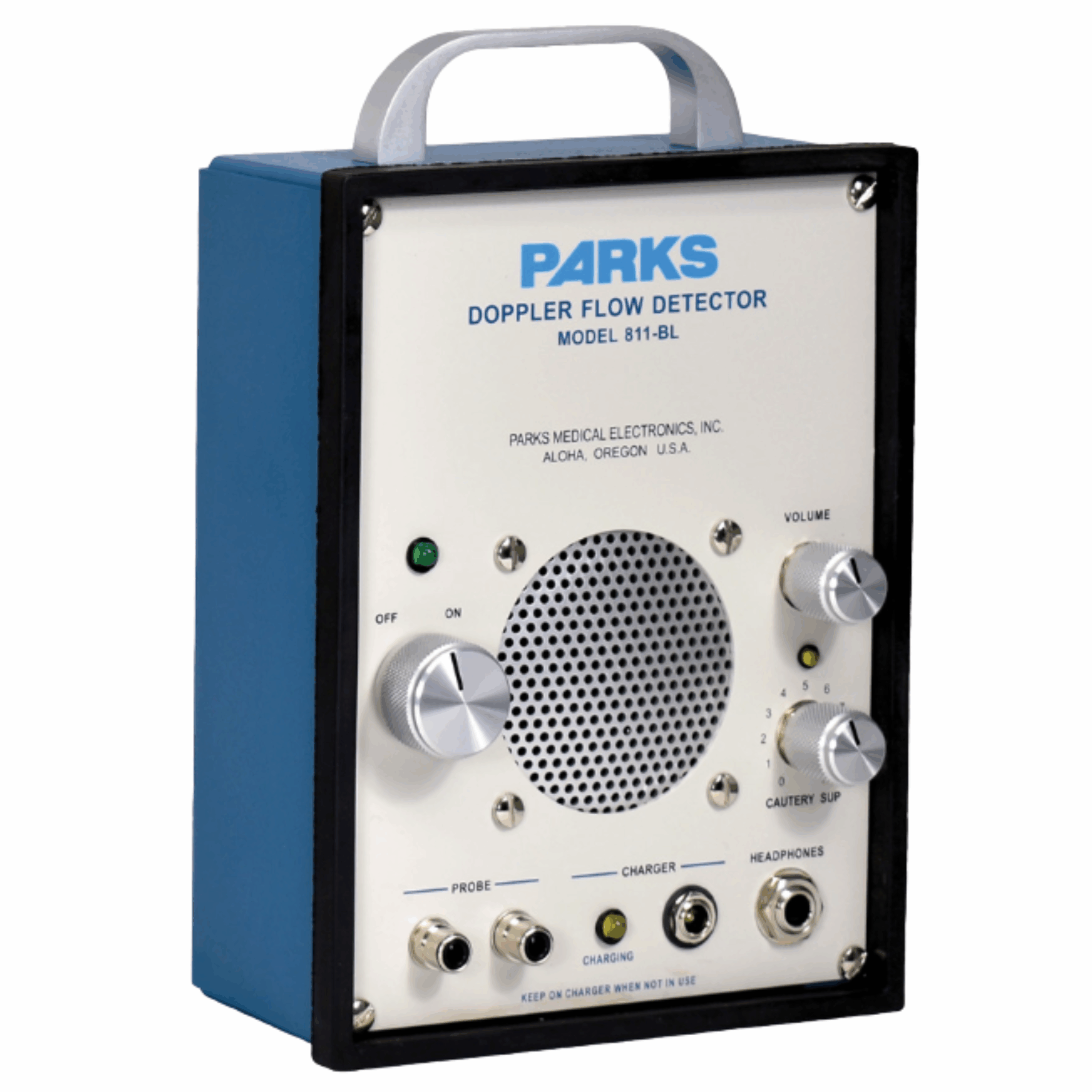 Parks Medical Ultrasonic Doppler Flow Detector 811-BL - IPR Medical
